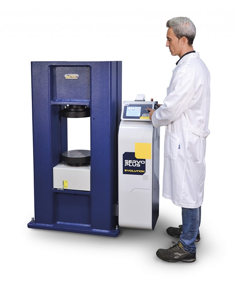 C058-05N Concrete compression machine 2000 kN automatic, Servo-plus ...