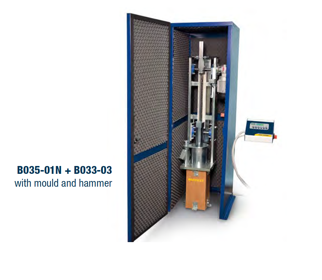 B035-01N AUTOMATIC MARSHALL COMPACTOR FOR 6” AND 4” Ø MOULDS – Jet ...