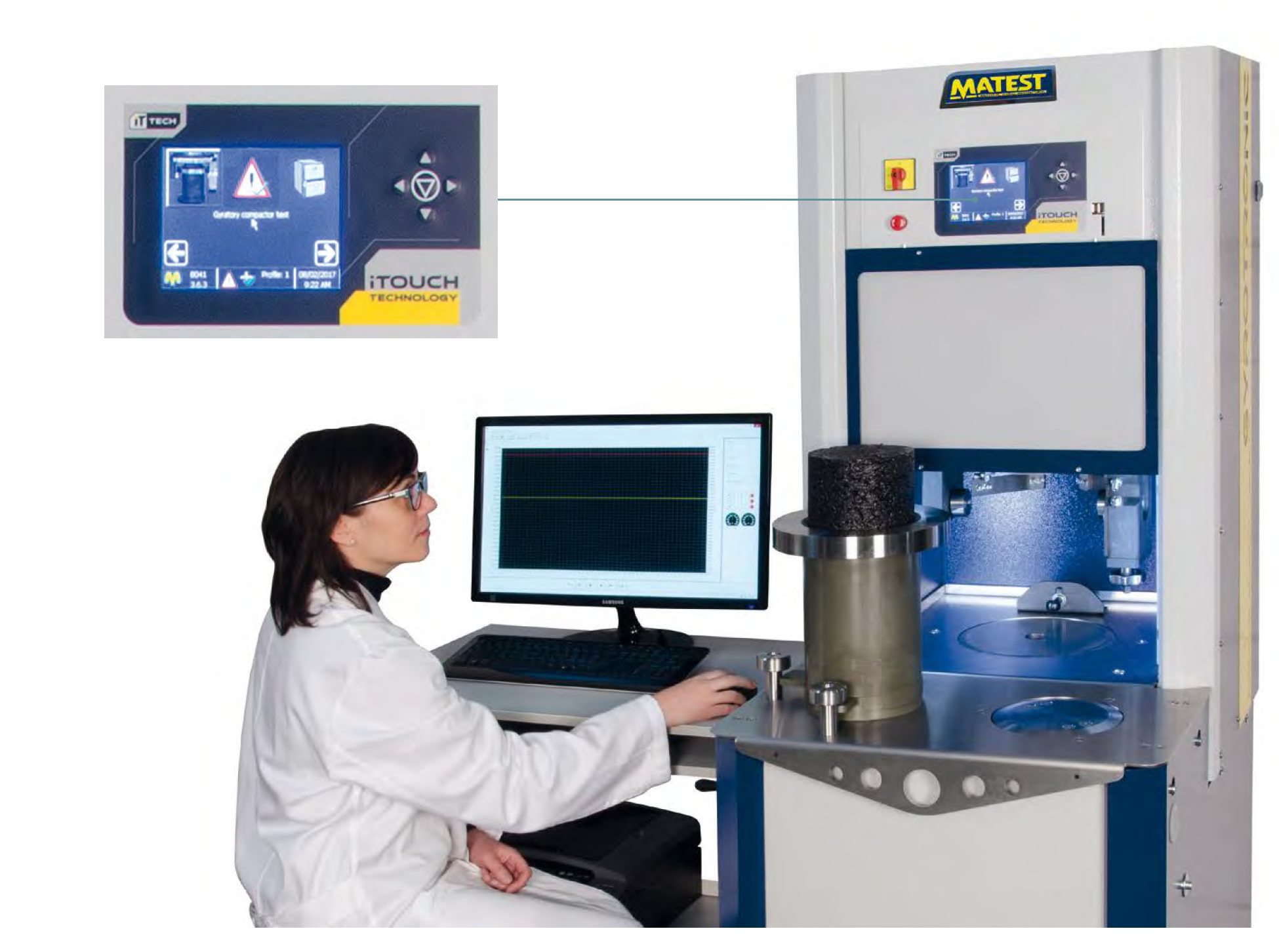 GYROTRONIC SUPERPAVE GYRATORY COMPACTOR – Jet Materials