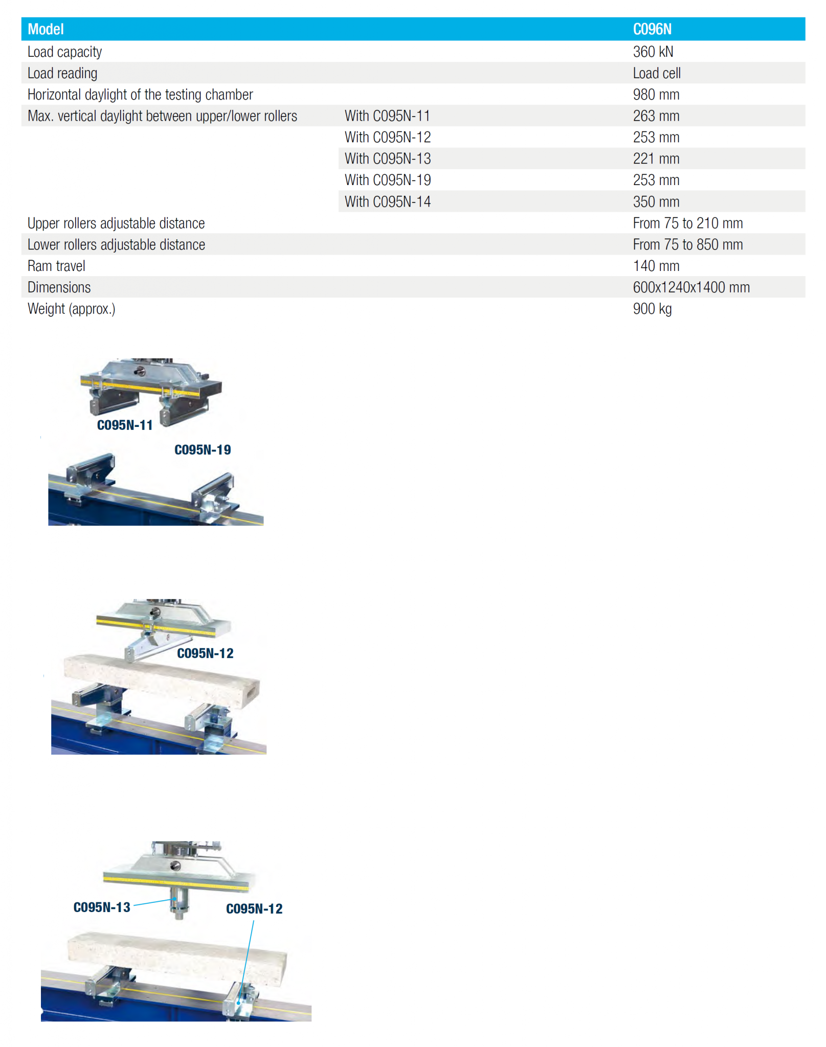 C096N HIGH STIFFNESS FLEXURAL MACHINE, 360 KN CAPACITY – Jet Materials