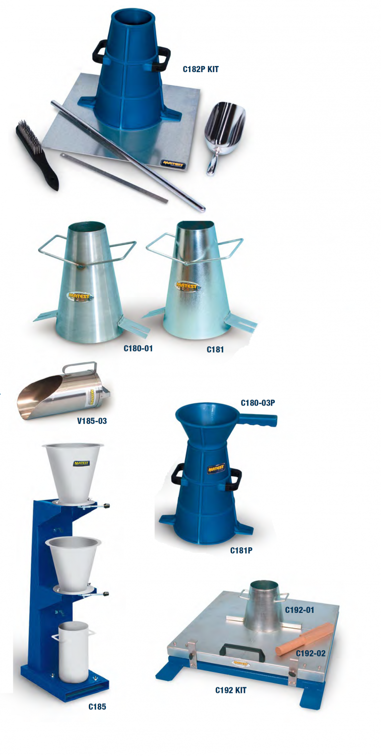 SLUMP CONE TEST KITS – Jet Materials