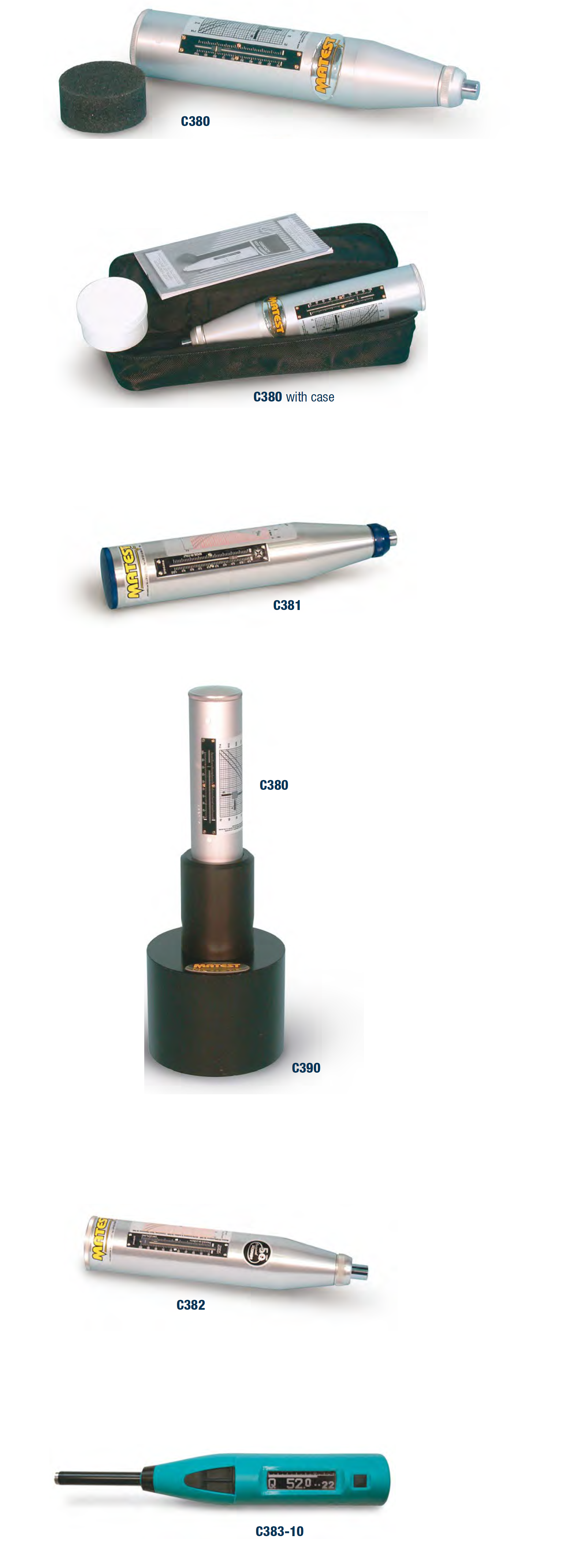 REBOUND CONCRETE TEST HAMMERS – Jet Materials