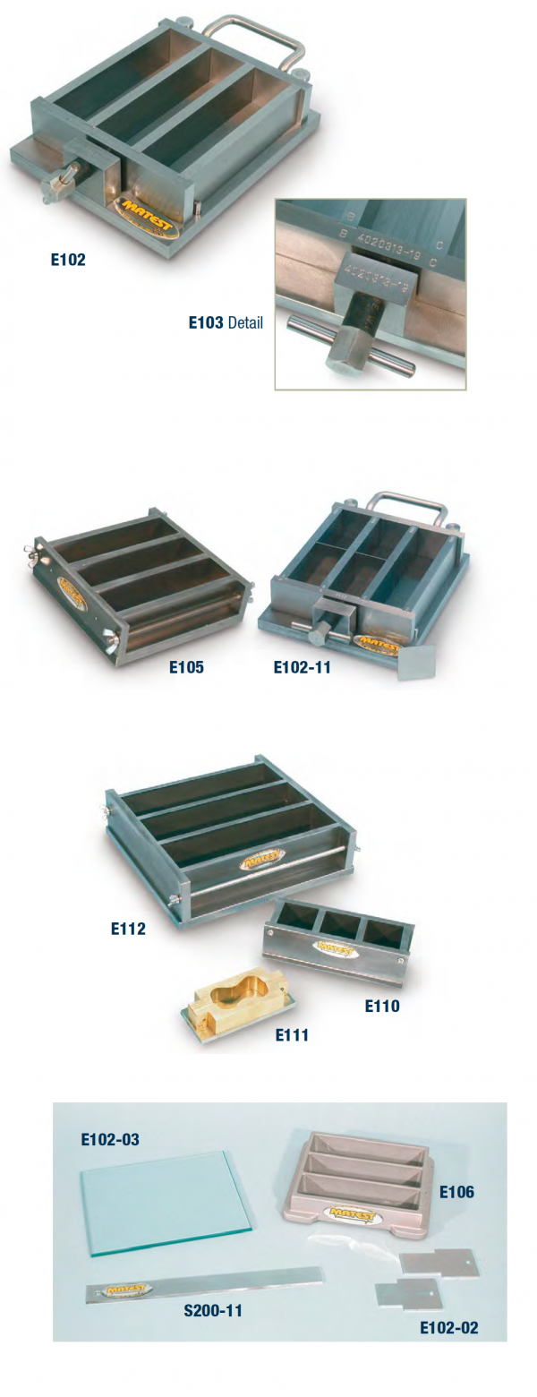 THREE – SIX GANG MOULDS – Jet Materials
