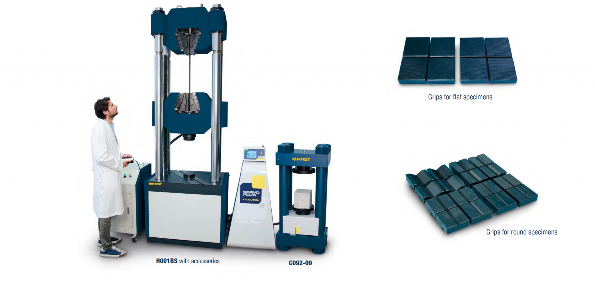 UNIVERSAL AUTOMATIC TENSILE TESTING MACHINES: 600 KN, 1000 KN, 1500 KN ...