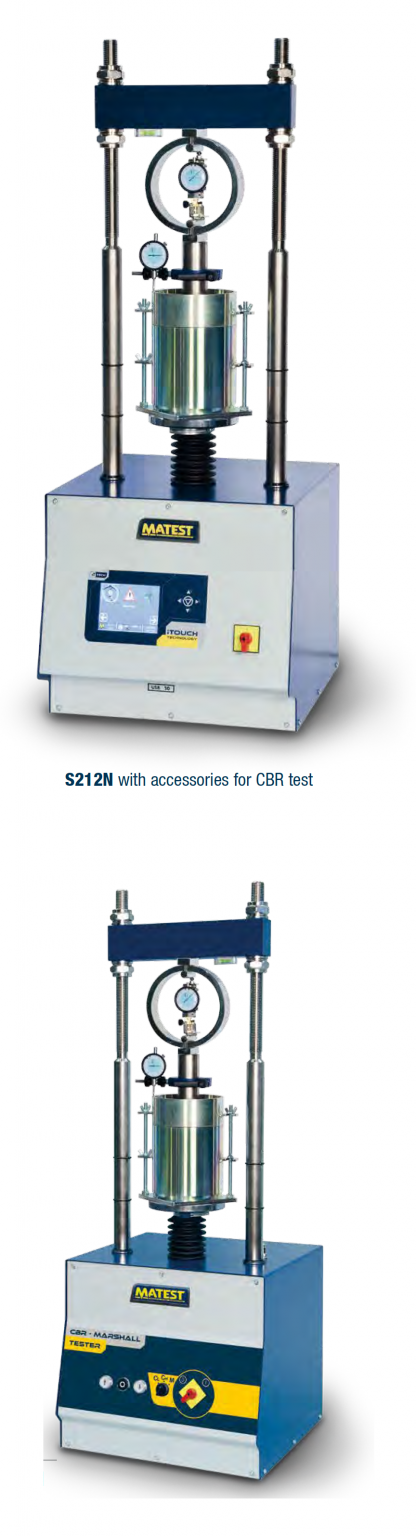 CALIFORNIA BEARING RATIO TESTING MACHINES – CBR – Jet Materials